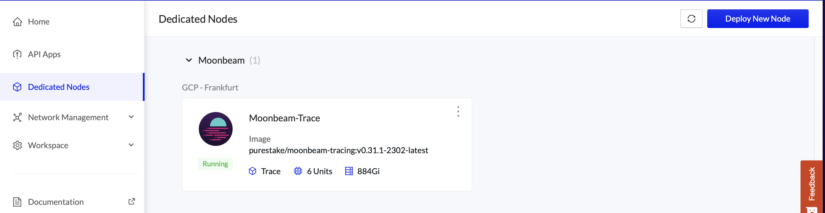 Deploy a Moonbeam Trace Node Deploy a Moonbeam Trace Node